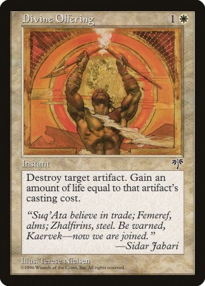 MTGNexus - Divine Offering from Mirage