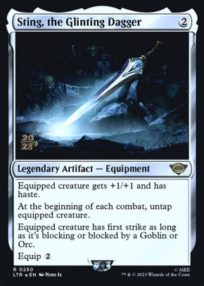 MTGNexus - Sting, the Glinting Dagger from Tales of Middle-earth Promos