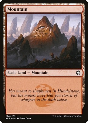 MTGNexus - Mountain from Dungeons & Dragons: Adventures in the ...