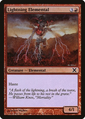 MTGNexus - Lightning Elemental from Tenth Edition