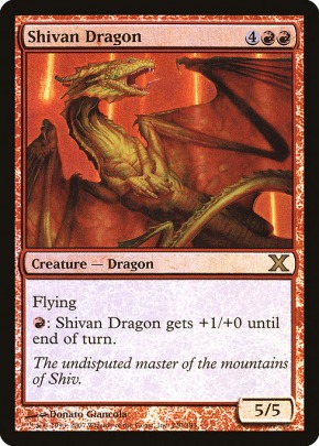 MTGNexus - Shivan Dragon from Tenth Edition