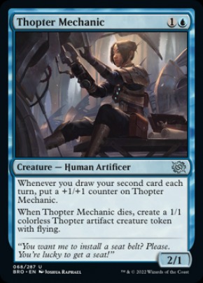 MTGNexus - Thopter Mechanic from The Brothers' War
