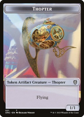 MTGNexus - Thopter from Phyrexia: All Will Be One Commander Tokens