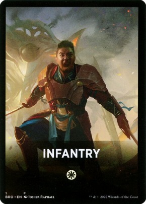MTGNexus - Infantry from The Brothers' War Jumpstart Front Cards