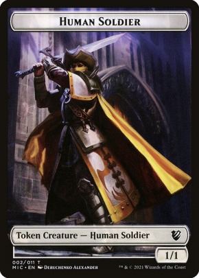 MTGNexus - Human Soldier from Midnight Hunt Commander Tokens