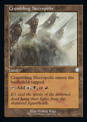 MTGNexus - Crumbling Necropolis from The Brothers' War Commander