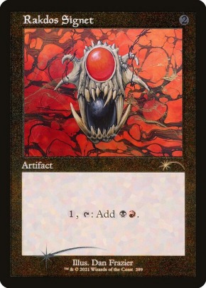 MTGNexus - Rakdos Signet from Secret Lair Drop Series