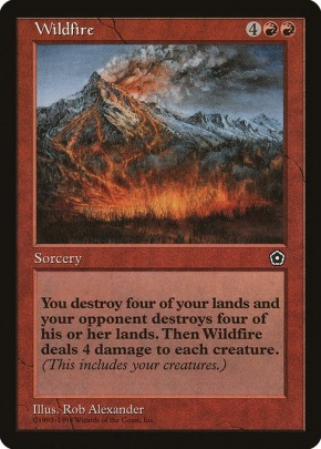 MTGNexus - Wildfire from Portal Second Age