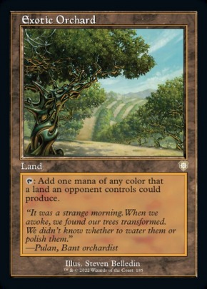 MTGNexus - Exotic Orchard from The Brothers' War Commander