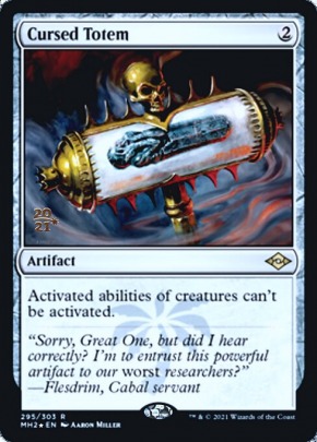 MTGNexus - Cursed Totem from Modern Horizons 2 Promos
