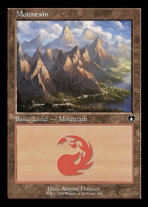 MTGNexus - Mountain from Commander Masters