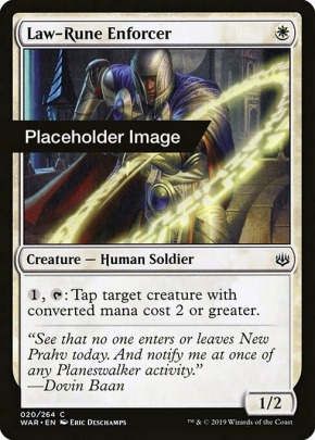 MTGNexus - Law-Rune Enforcer from Jumpstart: Historic Horizons