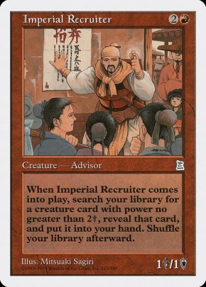 MTGNexus - Imperial Recruiter from Portal Three Kingdoms