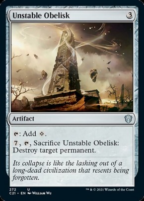 MTGNexus - Unstable Obelisk from Commander 2021