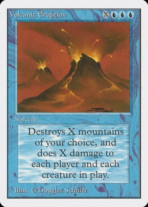 MTGNexus - Volcanic Eruption from Unlimited Edition