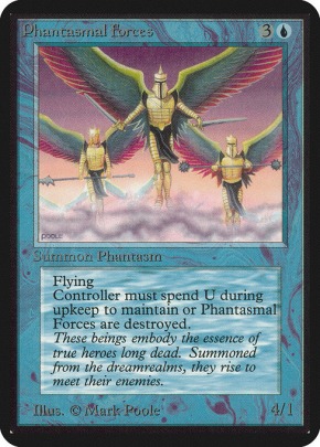 MTGNexus - Phantasmal Forces from Limited Edition Alpha