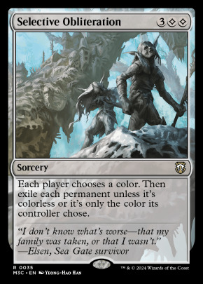 MTGNexus - Selective Obliteration from Modern Horizons 3 Commander