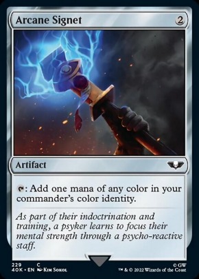 MTGNexus - Arcane Signet from Warhammer 40,000 Commander