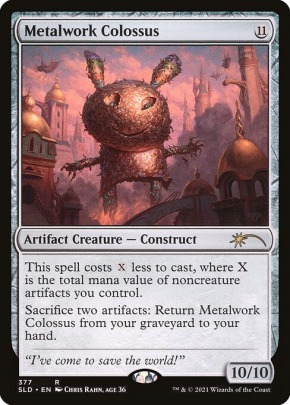 MTGNexus - Metalwork Colossus from Secret Lair Drop Series