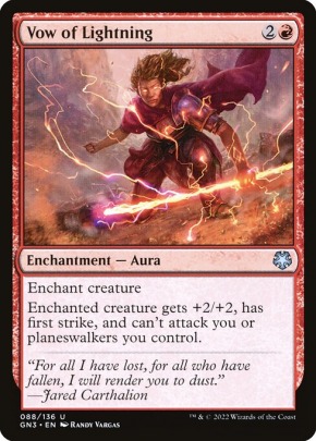 MTGNexus - Vow of Lightning from Game Night: Free-for-All