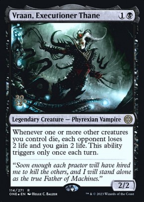 MTGNexus - Vraan, Executioner Thane from Phyrexia: All Will Be One Promos