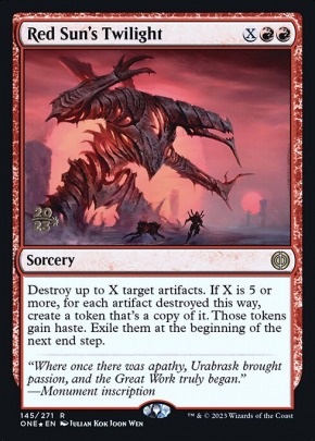 MTGNexus - Red Sun's Twilight from Phyrexia: All Will Be One Promos