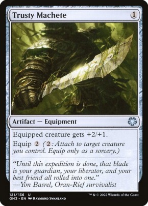 MTGNexus - Trusty Machete from Game Night 2022