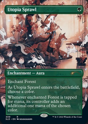 MTGNexus - Utopia Sprawl from Secret Lair Drop Series