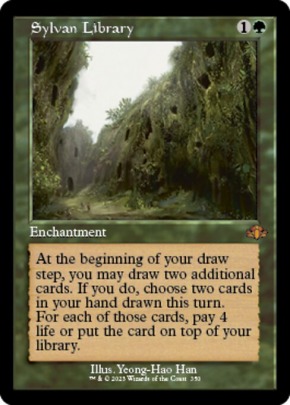 MTGNexus - Sylvan Library from Dominaria Remastered