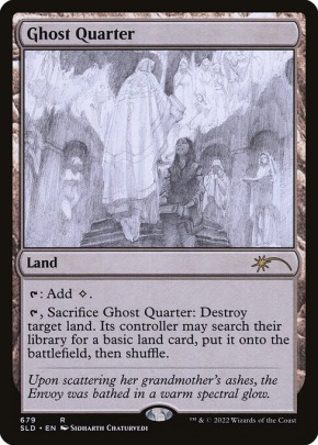 MTGNexus - Ghost Quarter from Secret Lair Drop Series