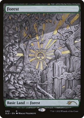 MTGNexus - Forest from Secret Lair Drop Series