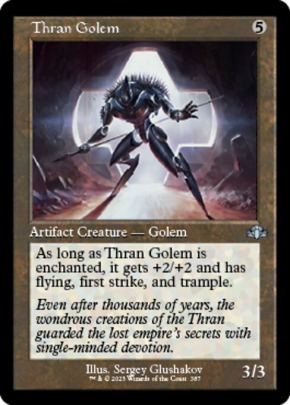 MTGNexus - Thran Golem from Dominaria Remastered