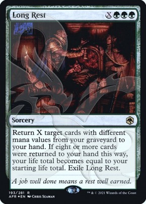 MTGNexus - Long Rest from Adventures in the Forgotten Realms Promos