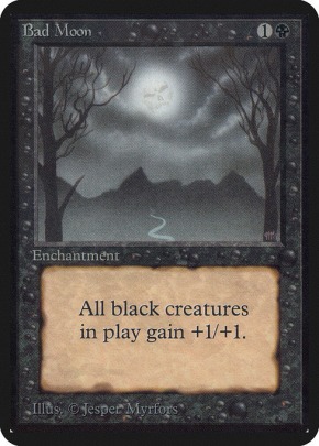 MTGNexus - Bad Moon from Limited Edition Alpha