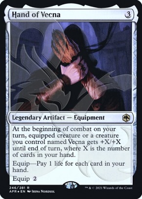 MTGNexus - Hand of Vecna from Adventures in the Forgotten Realms Promos