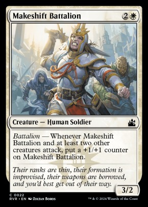 MTGNexus - Makeshift Battalion from Ravnica Remastered