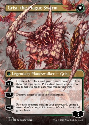 MTGNexus - Grist, Voracious Larva // Grist, the Plague Swarm from Modern Horizons 3