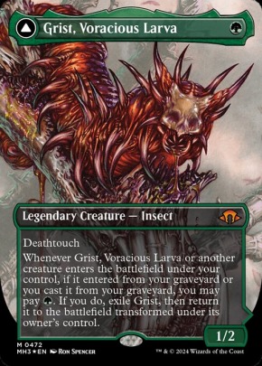 MTGNexus - Grist, Voracious Larva // Grist, the Plague Swarm from Modern Horizons 3