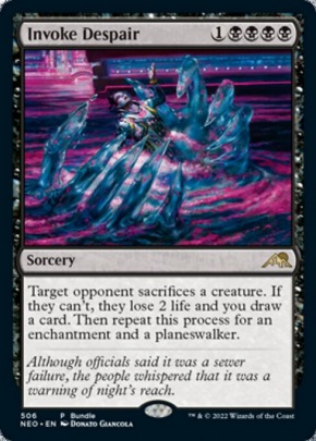 MTGNexus - Invoke Despair from Kamigawa: Neon Dynasty
