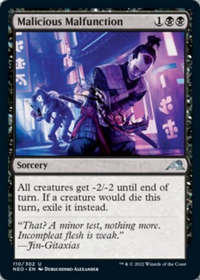MTGNexus - Malicious Malfunction from Kamigawa: Neon Dynasty