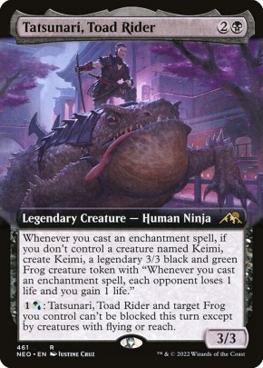 MTGNexus - Tatsunari, Toad Rider from Kamigawa: Neon Dynasty