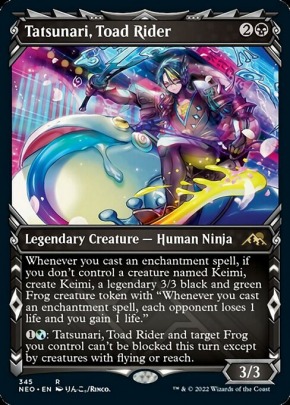 MTGNexus - Tatsunari, Toad Rider from Kamigawa: Neon Dynasty