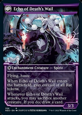 MTGNexus - Tribute to Horobi // Echo of Death's Wail from Kamigawa: Neon Dynasty