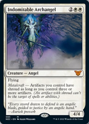MTGNexus - Indomitable Archangel from Neon Dynasty Commander