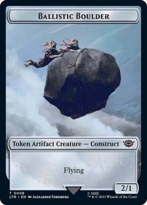 MTGNexus - Ballistic Boulder from Tales of Middle-earth Tokens