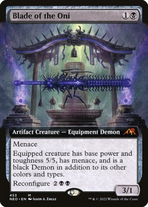 MTGNexus - Blade of the Oni from Kamigawa: Neon Dynasty