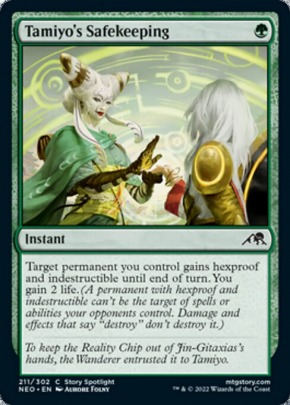 MTGNexus - Tamiyo's Safekeeping from Kamigawa: Neon Dynasty