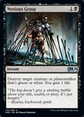 MTGNexus - Noxious Grasp from Core Set 2020