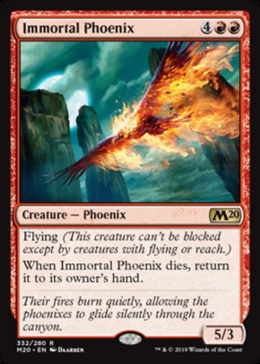 MTGNexus - Immortal Phoenix from Core Set 2020