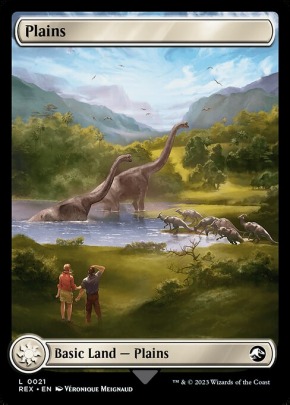 MTGNexus - Plains from Jurassic World Collection